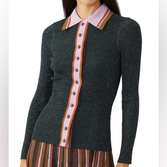 Zimmermann | Tops | New Zimmermann Kaleidoscope Ribbed Knit Top | Poshmark